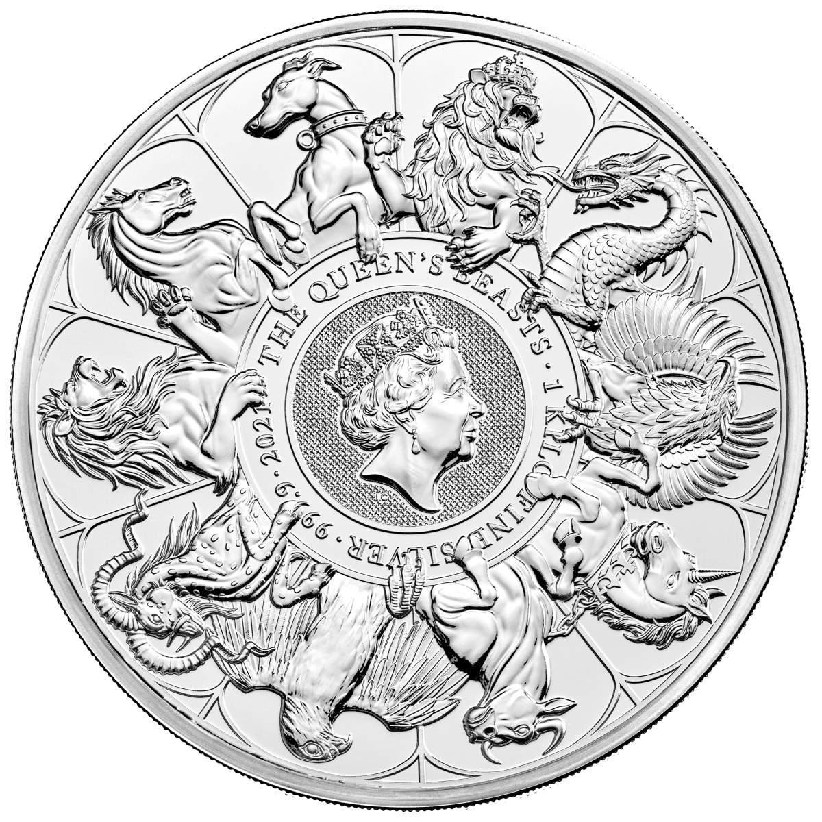 Buy 1kg Silver Coins | Free Insured Delivery | PhysicalGold.com