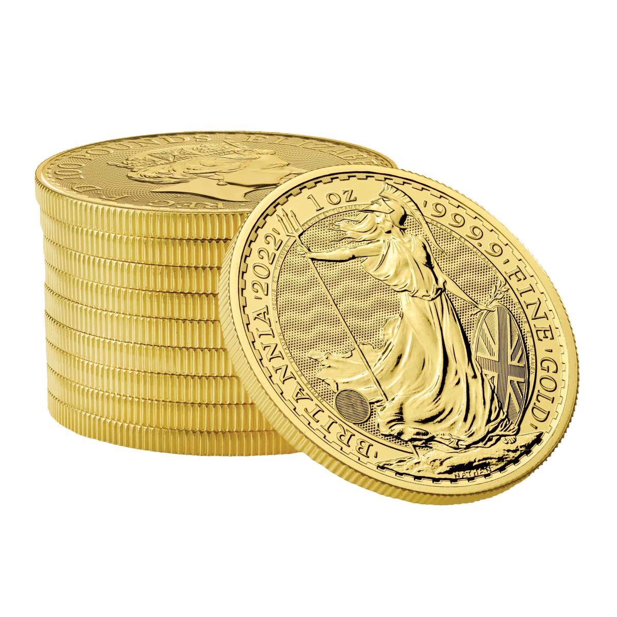 Full tube of 10 x 2022 Gold Britannias | Special Offer | Physical Gold
