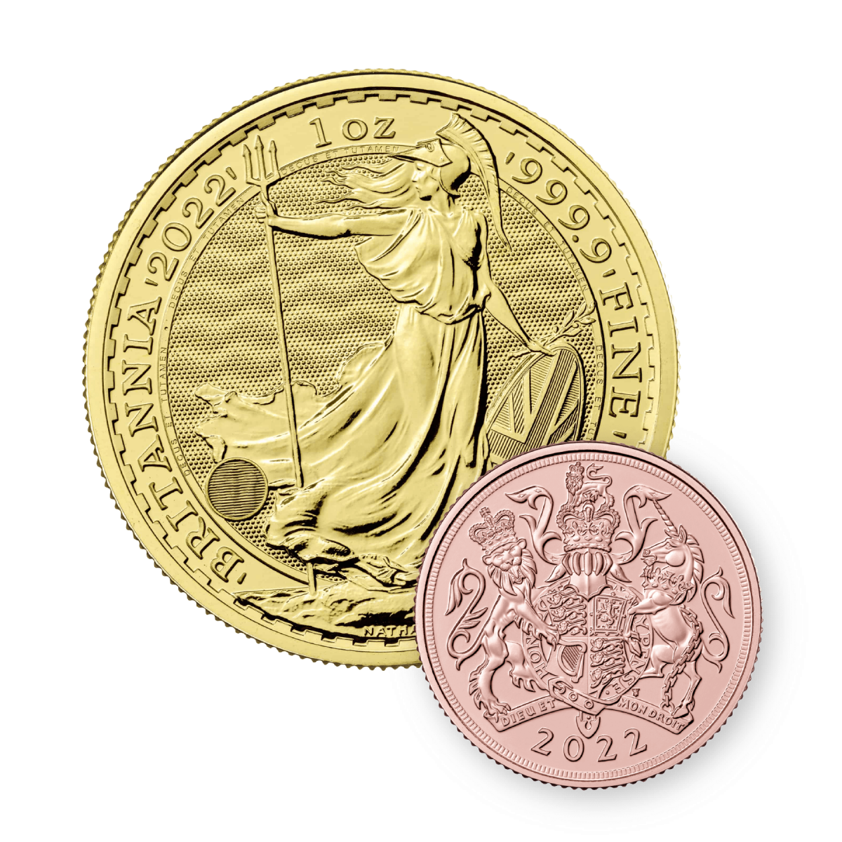 2022 Gold Britannia & Sovereign Bundle | Special Offer | Physical Gold