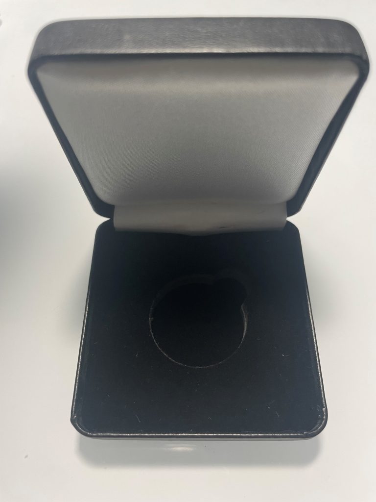 Black Single Full Sovereign Box With Capsule | PhysicalGold.com