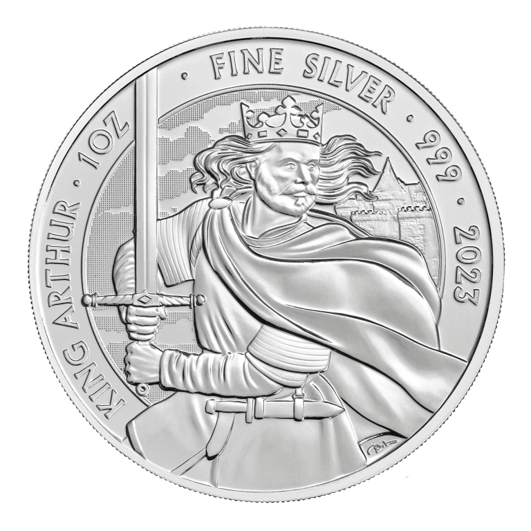 Merlin 1oz Silver coin | Myths & Legends | PhysicalGold.com