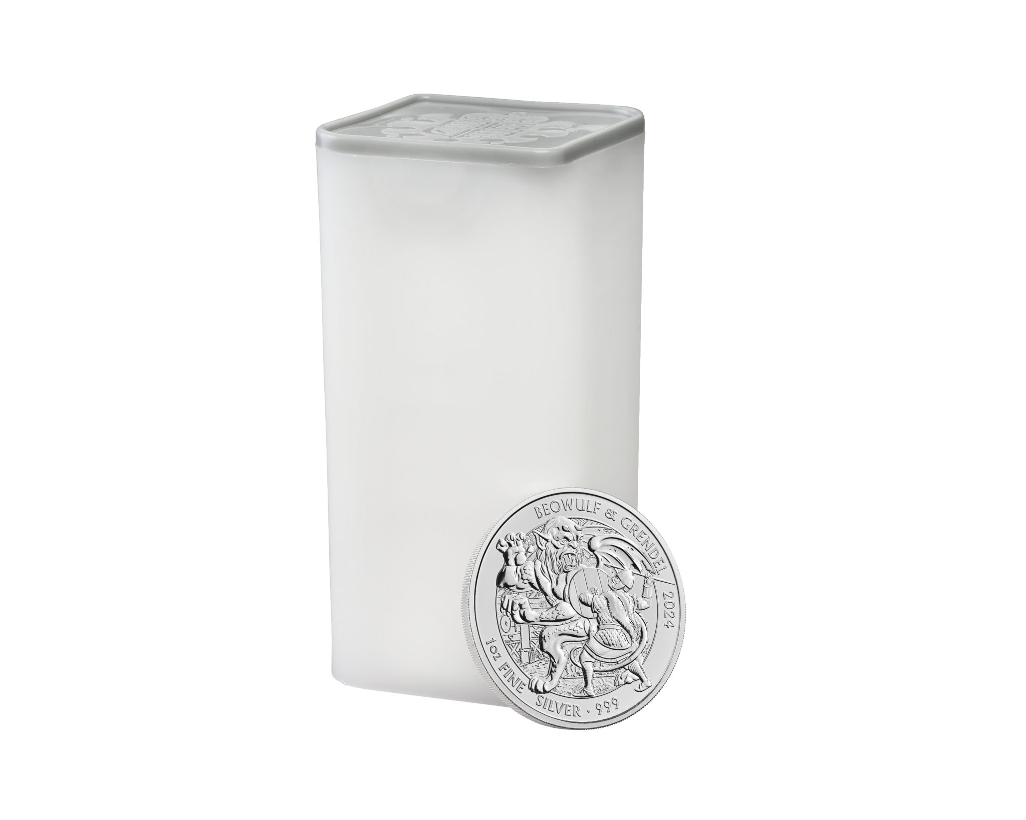 Beowulf and Grendel 1oz Silver coin | Myths & Legends
