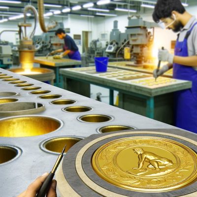 Gold Coin Minting Process from Sourcing to Striking