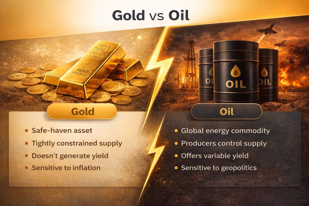 Gold vs Oil Prices in 2026 | What it Means for Investors